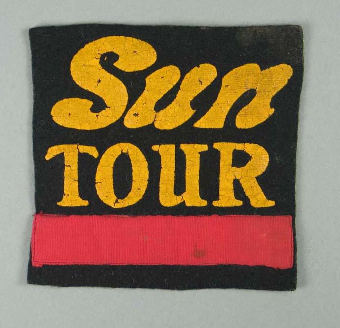 Black Cloth Patch Worn By Cyclist Russell Mockridge Sun Tour black-cloth-patch-worn-by-cyclist-russell-mockridge-sun-tour