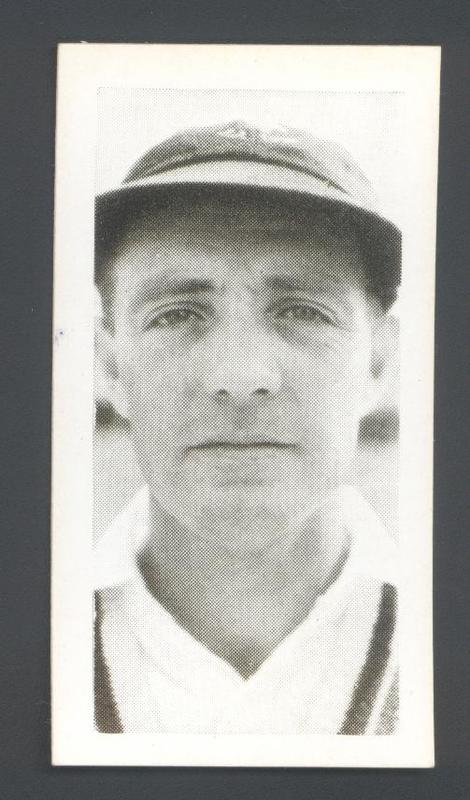 1956 Kane Products Ltd Cricketers John Cheetham trade card - Australian ...
