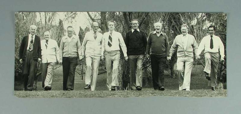 Photograph of Fitzroy FC 1944 Premiership Team, c1980 - Australian ...