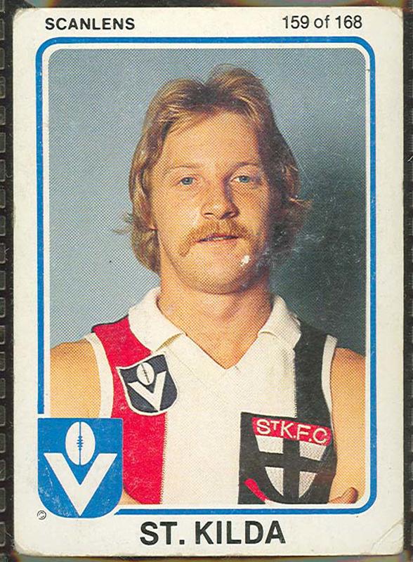 1981 Scanlens VFL Football Geoff Cunningham trade card - Australian ...