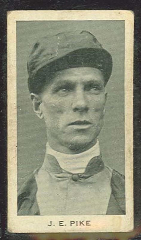 Trade card featuring James Pike c1930s - Australian Sports Museum