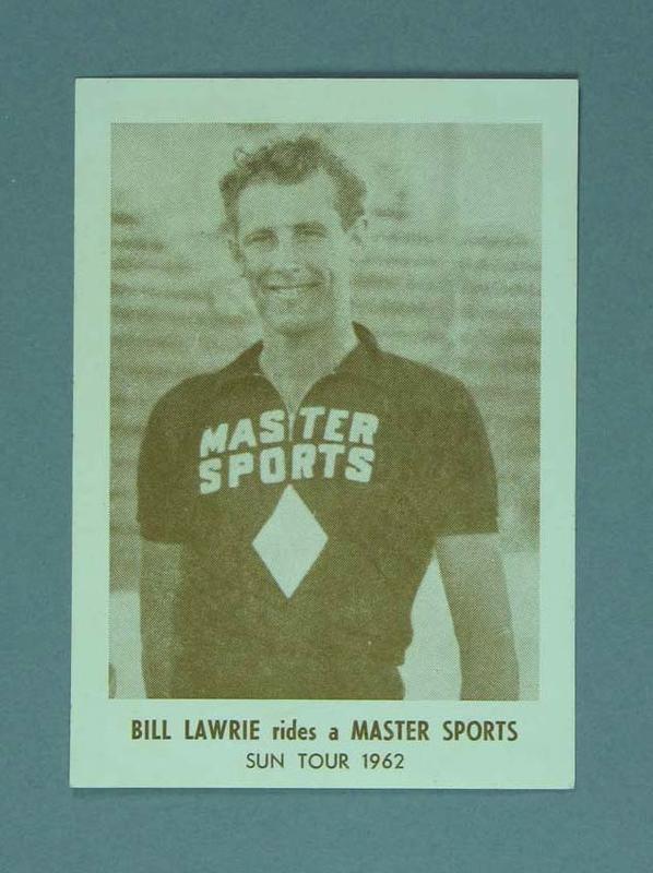 Photograph of Bill Lawrie, 1962 - Australian Sports Museum