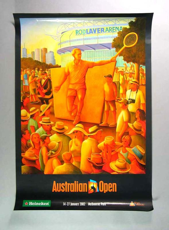 Poster - Australian Tennis Open - 14-27 January 2002 - Australian ...