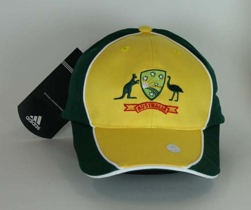 Sample baseball style cap made by Adidas, with Cricket Australia logo ...