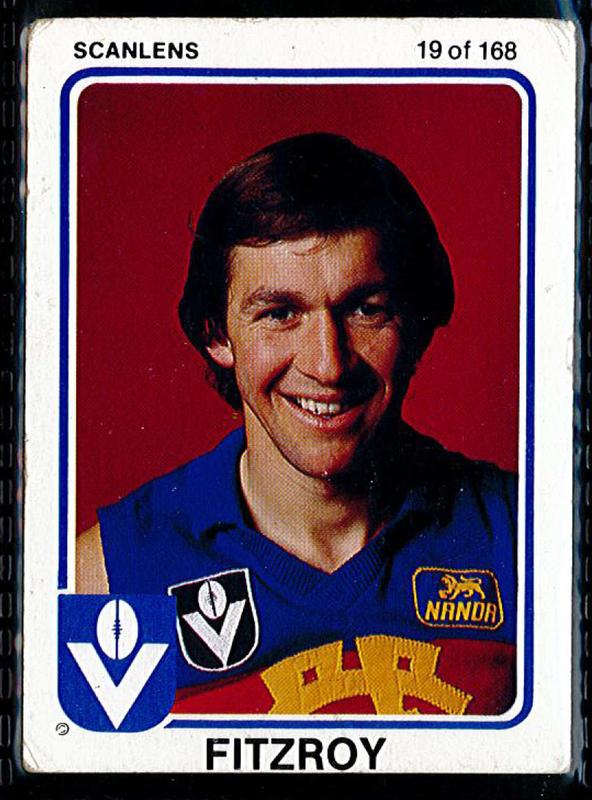1981 Scanlens VFL Football Garry Wilson trade card - Australian Sports ...