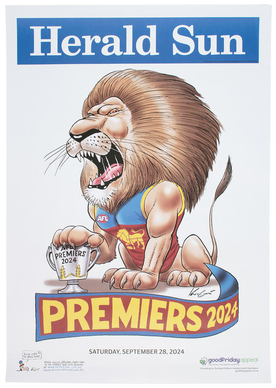 2024 AFL Grand Final Poster - Australian Sports Museum