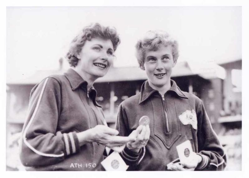 Reproduction photograph of Betty Cuthbert & Marlene Matthews, 1956 ...