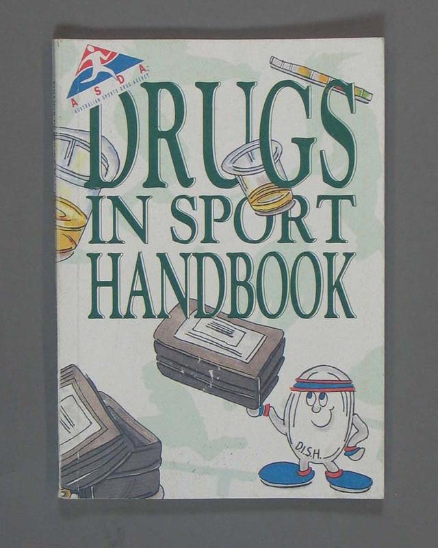 Booklet, "Drugs In Sport Handbook" - Australian Sports Museum