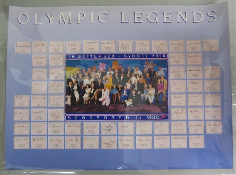 Limited edition - poster and photo - 'Speedo Olympic Legends Print ...