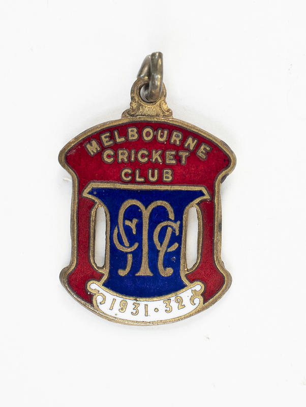 MCC Country Membership medallion - Australian Sports Museum