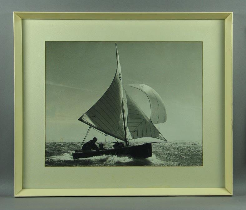 Photograph of the 12 ft cadet dinghy "Margo", winner of the Stonehaven ...