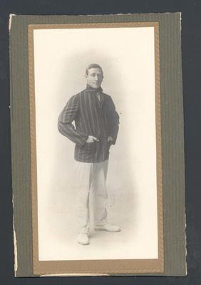 Photograph from Frank Laver's photograph album, image of unknown ...
