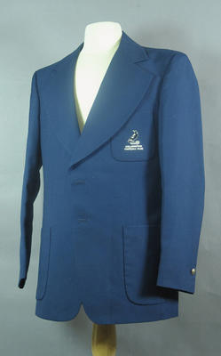 Collingwood Football Club blazer, worn by Murray Weideman in 1963 ...