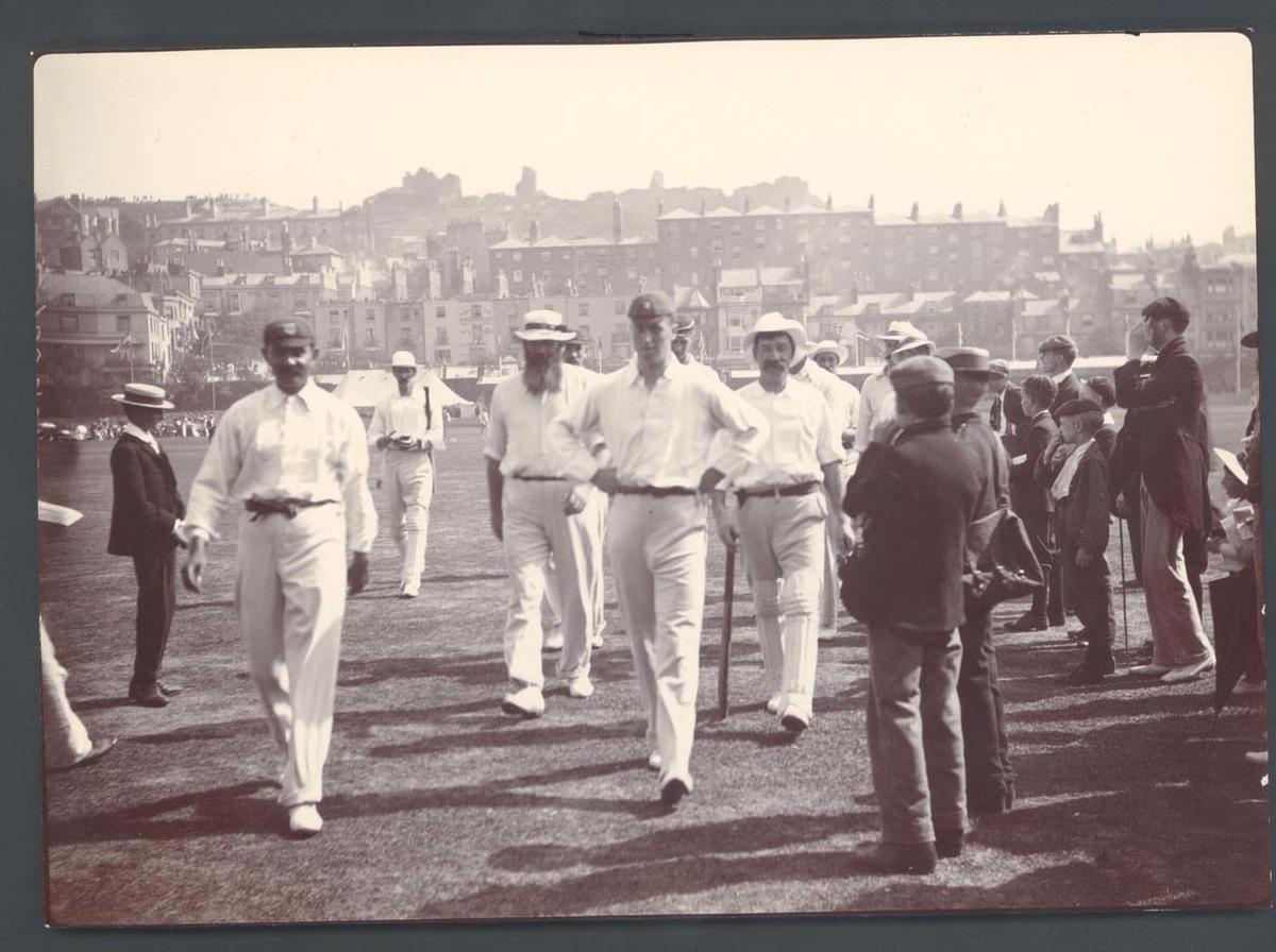 Photograph from Frank Laver's photograph album, 1899 Australian Cricket ...