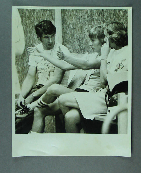 Photograph of Raelene Boyle & Shirley Strickland, 1976 Olympic Games ...