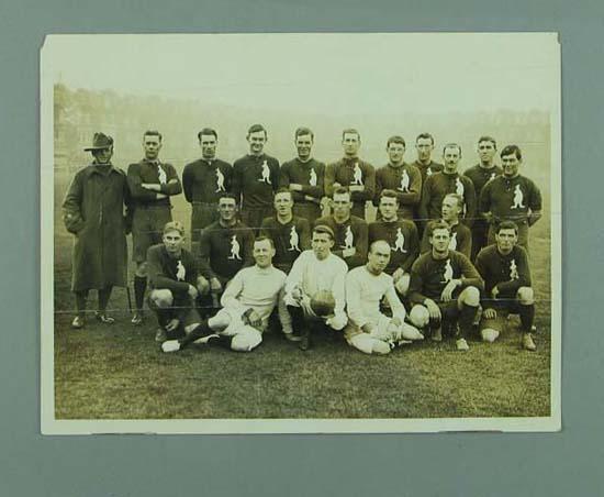 Photograph of Australian football team in London, 28 Oct 1916 ...