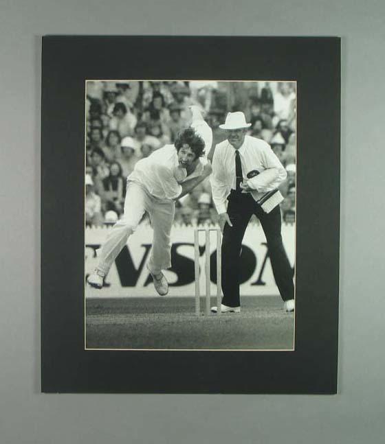 Photograph of Max Walker bowling, Australia v England Test match - MCG ...