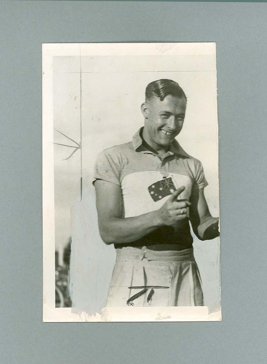 Photograph of cyclist Chris Wheeler - Australian Sports Museum