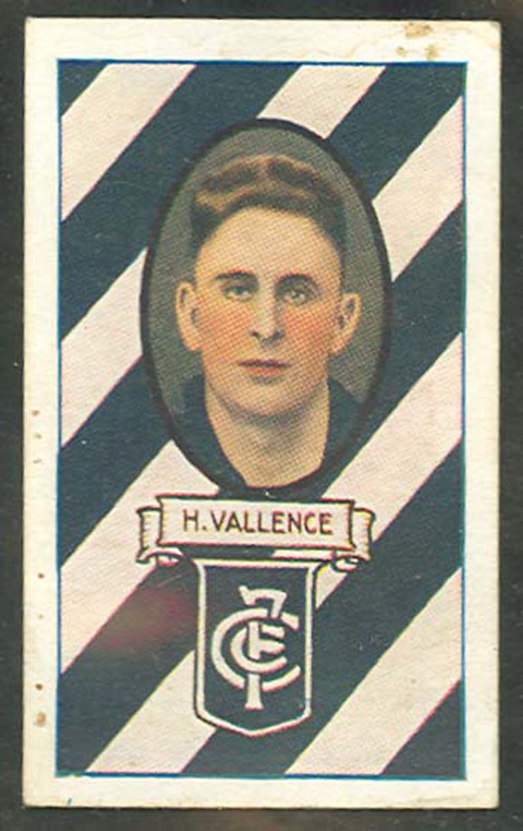 1933 Carreras (Turf Cigarettes) Personality Series H Vallence trade ...