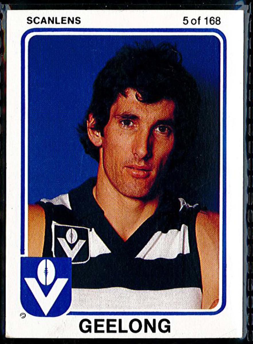 1981 Scanlens VFL Football Rod Blake trade card - Australian Sports Museum
