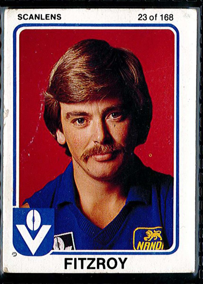 1981 Scanlens VFL Football Warwick Irwin trade card - Australian Sports ...