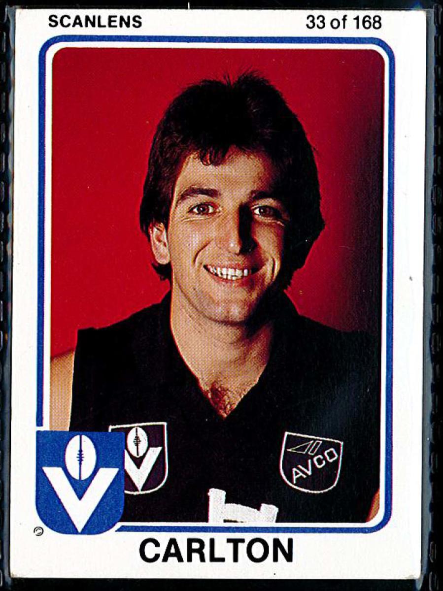 1981 Scanlens VFL Football Wayne Johnston trade card - Australian ...