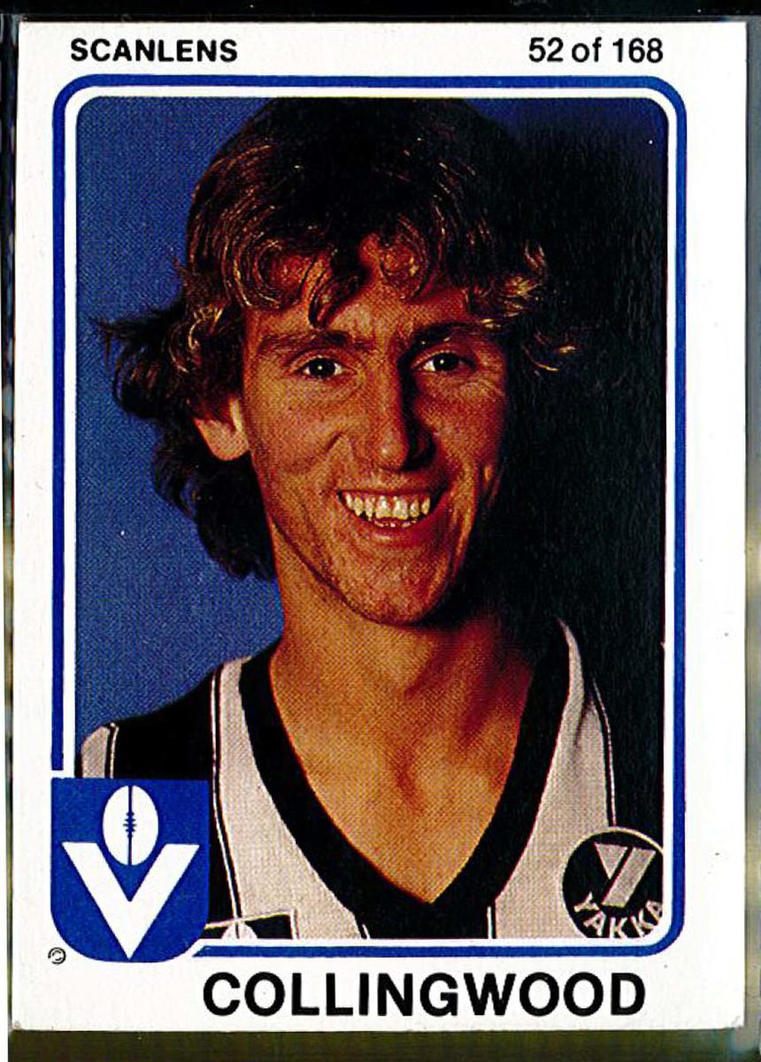 1981 Scanlens VFL Football Peter Daicos trade card - Australian Sports ...