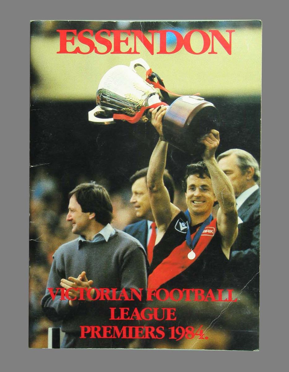 Booklet, Essendon FC 1984 VFL Premiers - Australian Sports Museum