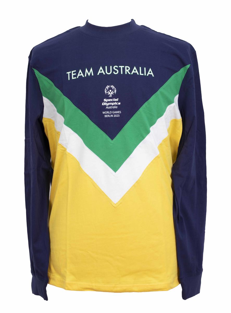 Australian team uniform t-shirt, Berlin 2023 Special Olympics World ...