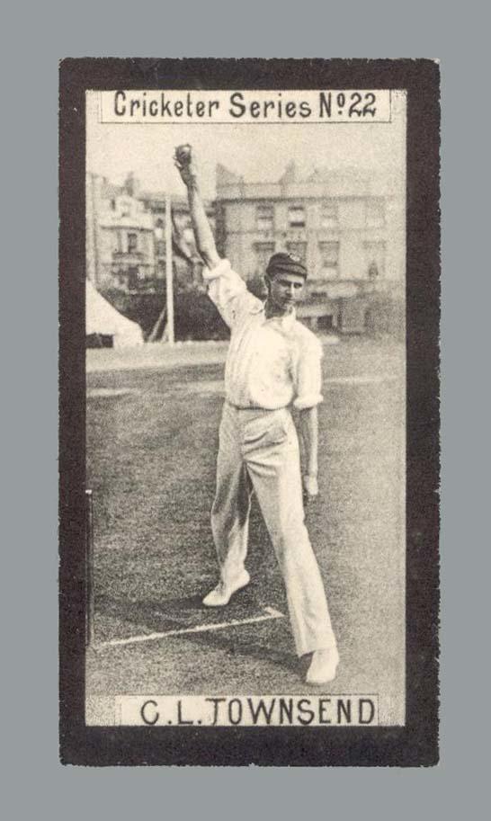 1901 Clarke's Cigarettes (Wm. Clarke & Son, Ltd) Cricketer Series - C.L ...
