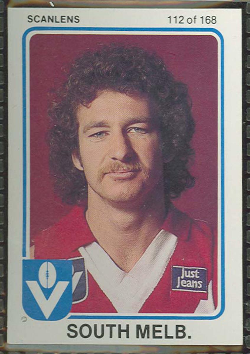 1981 Scanlens (Scanlens) Australian Football Stephen Wright Trade Card ...