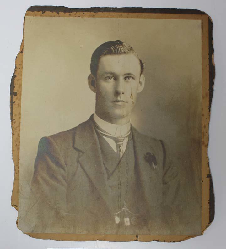 Photograph of Albert Broomham c.1908. - Australian Sports Museum