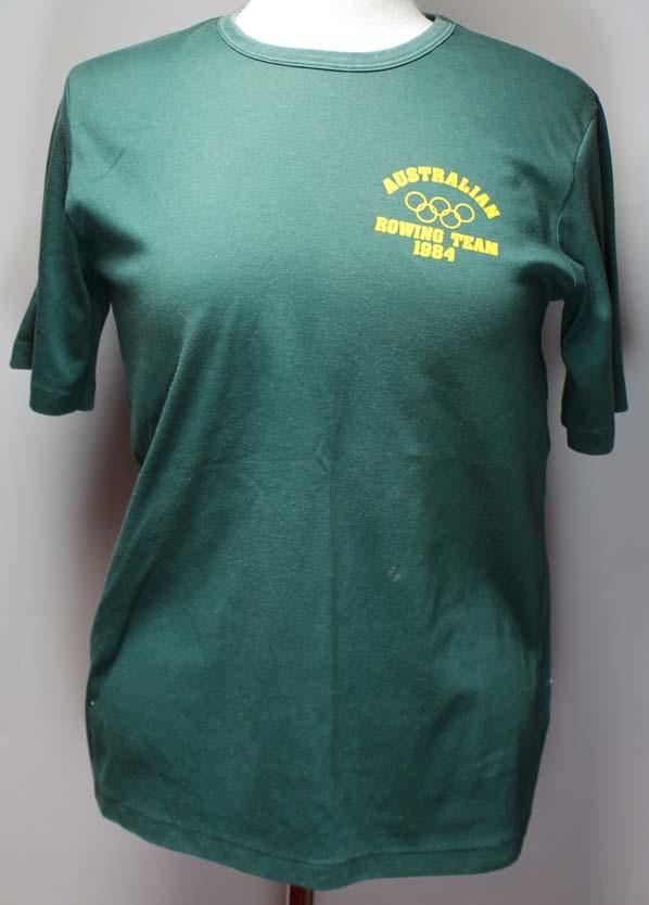 Australian rowing team t-shirt, Los Angeles Olympic Games 1984 ...